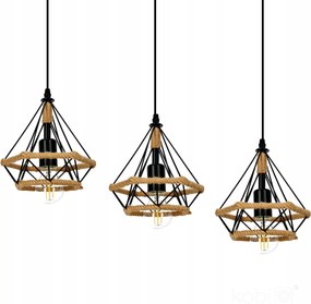 Závěsná lampa Boho Siena 3xE27 Kobi Design