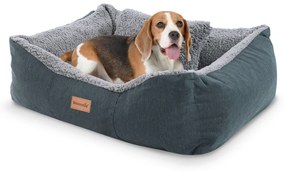 Emma, pelech pro psa, koš pro psa, možnost praní, protiskluzový, prodyšný, oboustranná matrace, velikost S (67 x 20 x 59 cm)