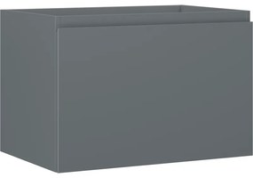 Mexen Orio koupelnová skříňka pod umyvadlo 70 cm, 1 zásuvka, grafit mat - 91A10-07047-1-BF66