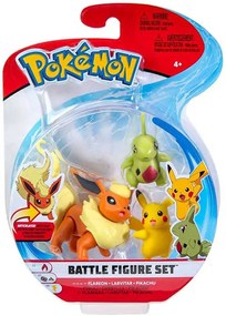 _Ostatní 1_ Pokémon Battle figurka set 3ks na kartě různé druhy plast 1195155