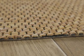 Timzo, Metrážový koberec Nature terra - neúčtujeme odřezky z role, na míru, šíře 2m,3m,4m,5m, oranžová, filc, chodba / předsíň