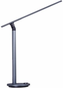 OnaDnes -20% Šedá kovová stolní lampa Halo Design Office Ideal Light