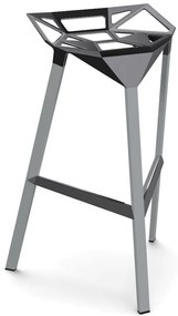 MAGIS - Barová židle STOOL ONE vysoká - šedá