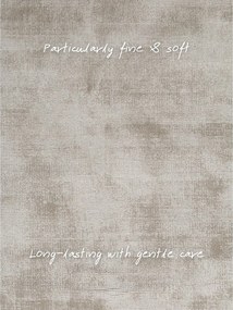 Šedý ručně tkaný koberec z viskózy 200x300 cm Noemi – Vikosa