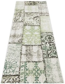 NORTHRUGS - Hanse Home koberce Kusový koberec Beach 103846 Green/Cream/Black – na ven i na doma - 160x230 cm