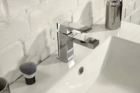 Sapho, LATUS podomítková sprchová termostatická baterie včetně ruční sprchy, 2 výstupy, chrom, 1102-45