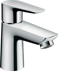 Hansgrohe Talis E, páková umyvadlová baterie 80 CoolStart, s odtokovou soupravou s táhlem, chromová, 71703000