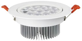 Miboxer LED zápustné svítidlo RGB+CCT Mi-light, 9W, 2.4GHz, RF ovládání, FUT062