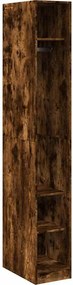 Šatní skříň kouřový dub 30 x 50 x 200 cm kompozitní dřevo 3307688