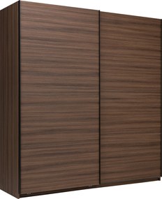XXXLutz ŠATNÍ SKŘÍŇ S POSUVNÝMI DVEŘM, barvy vlašských ořechů, 200/211,5/61,5 cm P & B - Šatní skříně - 000885001208