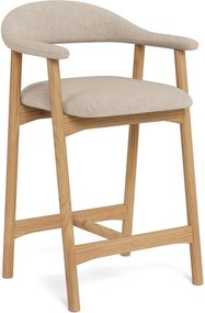 ACTONA Designová barová stolička ADDI písková