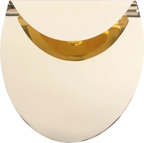 Toolight Toolight, LED nástěnné svítidlo 3W, 4000K, APP1430-W, zlatá lesklá, OSW-07987