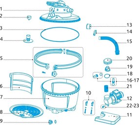 Čerpadlo filtrace ProStar 6