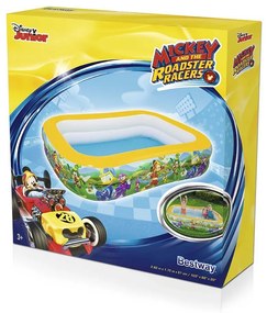 BESTWAY dětský nafukovací bazén Mickey Mouse Roadster žlutá