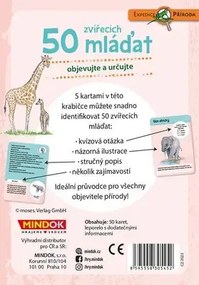 Mindok Expedice příroda: 50 zvířecích mláďat / Délka hry: 15 minut / P