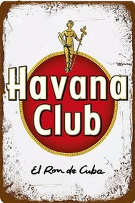 Plechová cedule Havana Club I Velikost: A5 (20 x 15 cm)