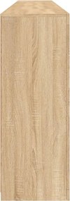Příborník s LED osvětlením dub sonoma 162 x 37 x 100 cm 3209172
