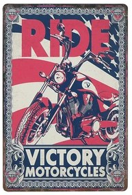 Kovová cedule Victory Motorcycles 1