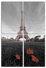 Obraz na plátně - Ráno v Paříži - obdélník 736FC (90x60 cm)