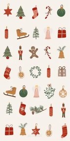 Papírové ubrousky My Nostalgic Christmas - 16 ks Ib Laursen