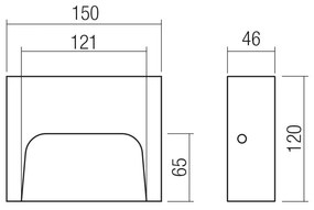 Světla a lustry REDO GROUP Osvětlení schodiště Redo SASHI 90996 LED 6W 3000K IP65