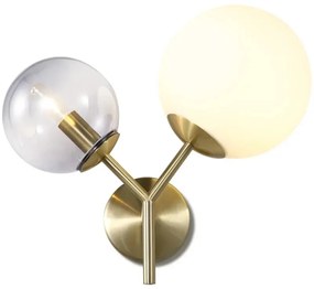 Toolight - Nástěnná lampa Lassi - zlatá - APP1012-2W