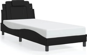 Rám postele Viana s LED bez matrace černý 90 x 200 cm 3213994