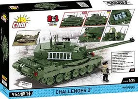 COBI 2627 Armed Forces Challenger 2 / 954 kostek / 1 figurka / 1:35 /