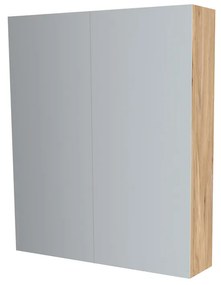 Mereo Mereo, Koupelnová skříňka zrcadlová 80 cm, galerka, 2 x dvířka, Multidecor, CN798G82JASH