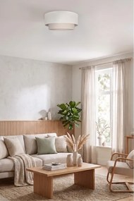 Brilagi - LED Stropní svítidlo BOHO ECO 1xE27/10W/230V pr. 40 cm krémová