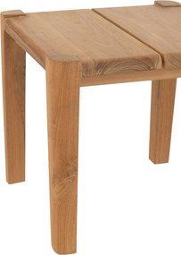 Stolek Bruce z přírodního teakového dřeva – 40*40*35 cm