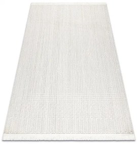 koberec NANO EM52A Diamanty, smyčkový, plošně tkaný bílá velikost 240x330 cm | krásné koberce cz