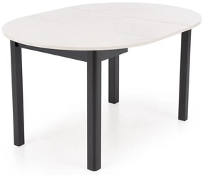 Rozkládací jídelní stůl Ringo 102/142 cm kašmírový/černý