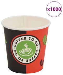 Jednorázové kelímky na kávu 1000 ks 120 ml 30084