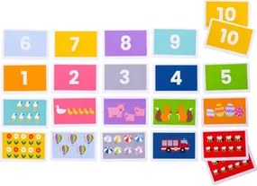 Bigjigs Toys Snap! Počítání 1–10 pexeso / od 3 let