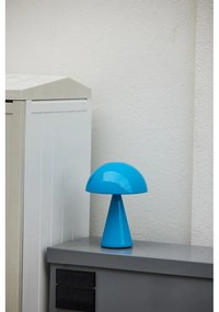 Modrá LED stmívatelná stolní lampa (výška 20 cm) Mush – Hübsch