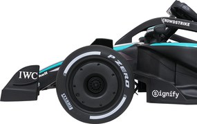 Ramiz Formule AMG Petronas F1 elektrické autíčko pro děti černé na dálkové ovládání + ovladač R/C