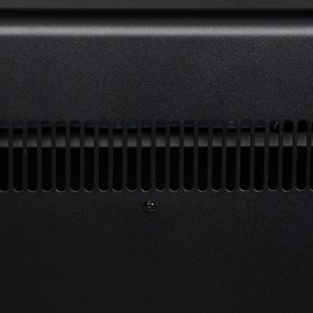 HOMCOM Elektrický krb, 3D plamenový efekt, 3 nastavení, časovač, dálkové ovládání, bílý