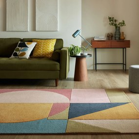 Flair Rugs, Kusový koberec Moderno Esre Bright Multi, 120x170, vícebarevná, chodba / předsíň