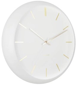 OnaDnes -20% Time for home Bílo-zlaté nástěnné hodiny Belene Ø 40 cm