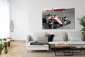 Vícedílný obraz Vůz Formule 1 Na Trati Nedostatek Nedostatek Plátno Canvas 60x40