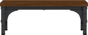vidaXL Stojan na monitor 37 x 23 x 14 cm kompozitní dřevo [833998] Barva: kouřový dub