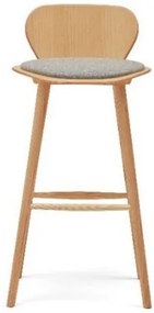 BILLIANI - Barová židle EDELWEISS 298 - s čalouněným sedákem