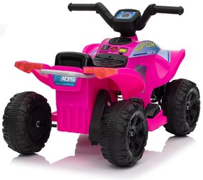 Elektrické autíčko QUAD Kids E-ATV růžové