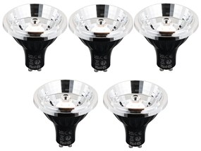 Sada 5 chytrých stmívatelných LED žárovek GU10 AR70 6W 500 lm 2200 - 6500K
