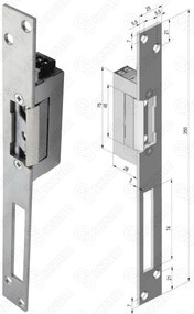 Elektrický otvírač se signalizací nízkoodběrový + mom. kolík fab/befo profi 22421mk+sig 24v