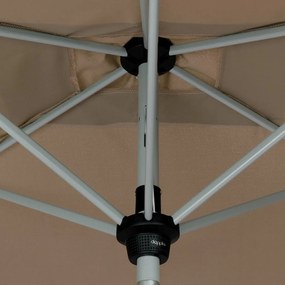 Doppler ACTIVE zahradní slunečník 210 x 140 cm hnědá