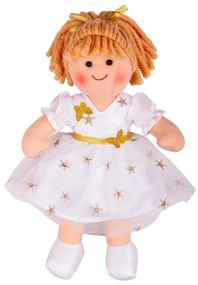 Bigjigs Toys Látková panenka Charlotte 28cm