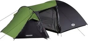 NILS Camp NC6012 Trekker zelený / Turistický stan / 4 osoby / 130+210