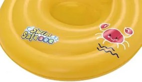 Bestway Nafukovací baby sedací kruh s opěrkou - průměr 69cm